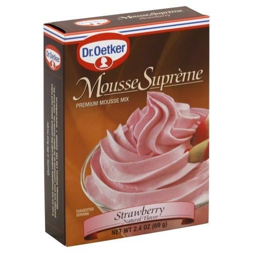 Dr. Oetker, Instant Mousse Mix strawberry | Vosen's Bread Paradise In ...
