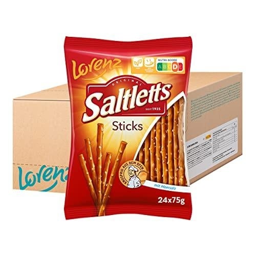Saltletts Sticks 75 g (Pack of 24) | Vosen's Bread Paradise In Store Orders